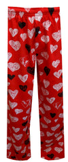 Sketchy Hearts Red Lounge Pants – WebUndies.com
