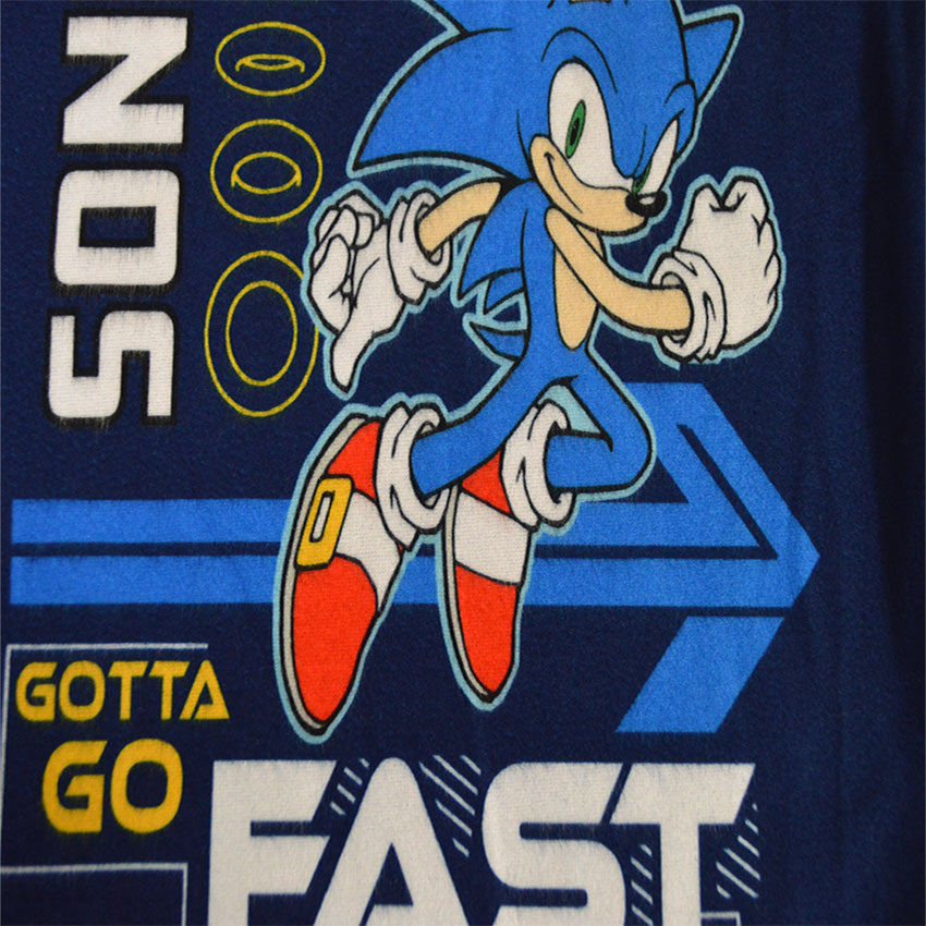Sonic the Hedgehog and Tails Gotta Go Fast Fleece Pajamas – WebUndies.com