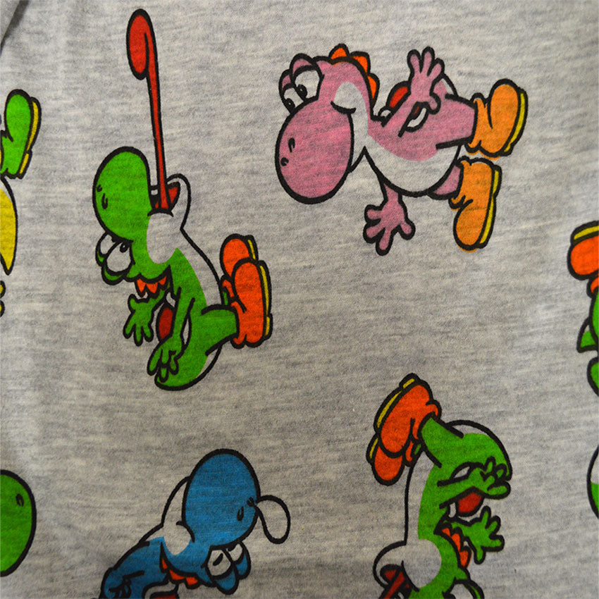 Nintendo Super Mario Brothers Many Colors of Yoshi Lounge Shorts ...