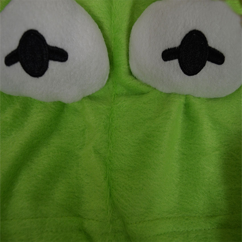 Muppets Kermit Hooded Fuzzy Onesie Union Suit Pajama – WebUndies.com